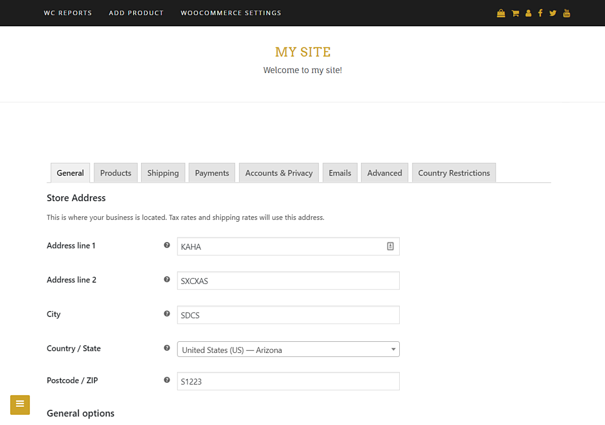 Woocommerce Manage Woocommerce Settings From The Frontend