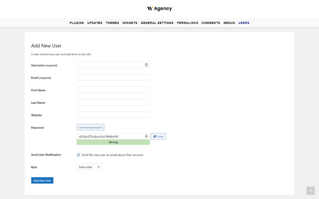 WordPress - WordPress - Create and Manage Users from the Frontend