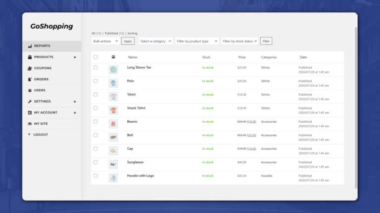 Frontend Dashboard Designs for WordPress - WP Frontend Admin