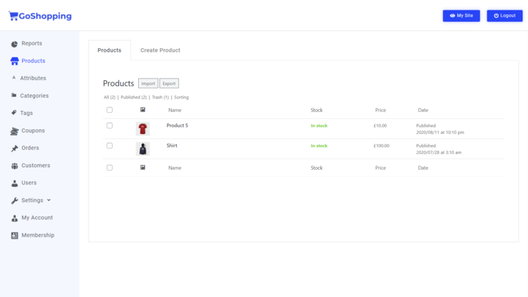 Frontend Dashboard Designs For Wordpress Wp Frontend Admin