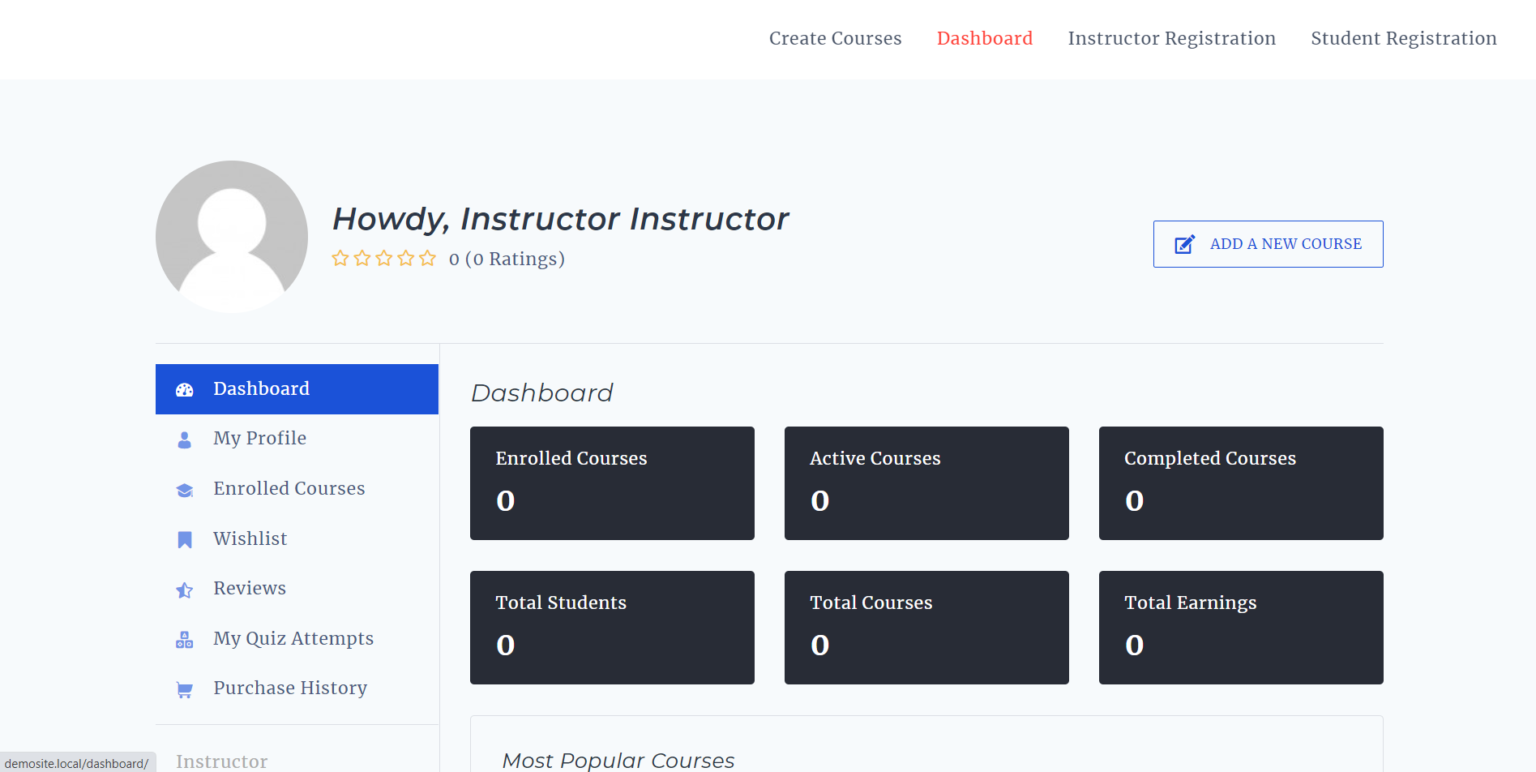Tutor LMS - Allow Instructors to Create Courses on the Frontend