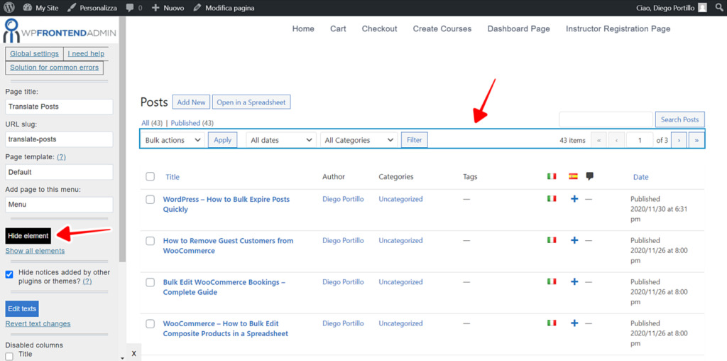 WordPress Polylang - Allow Users to Translate Posts on the Frontend