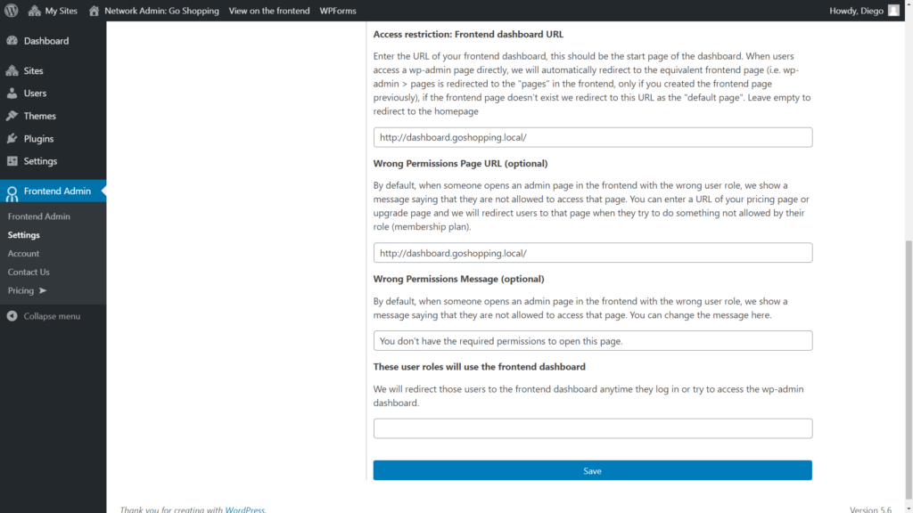 Understanding The Access Restrictions For Multisite Networks Wp Frontend Admin