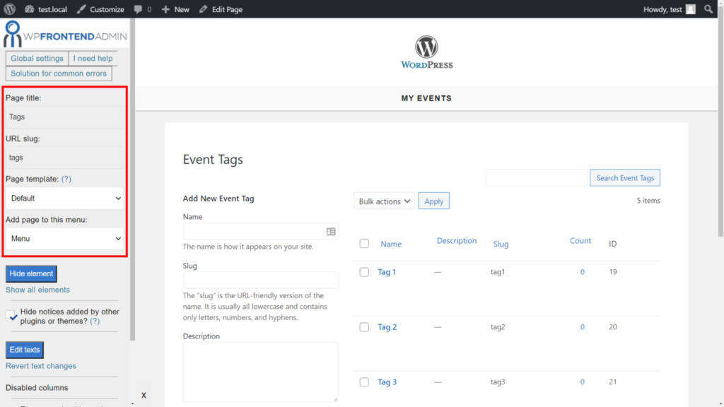 WordPress - WordPress - Create and Manage Users from the Frontend