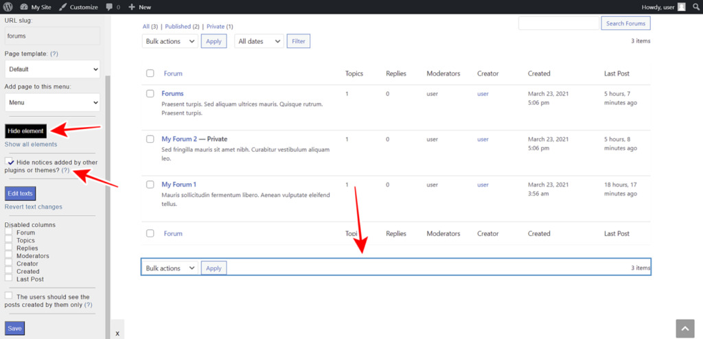 bbPress - How to Manage Forums on the Frontend - WP Frontend Admin