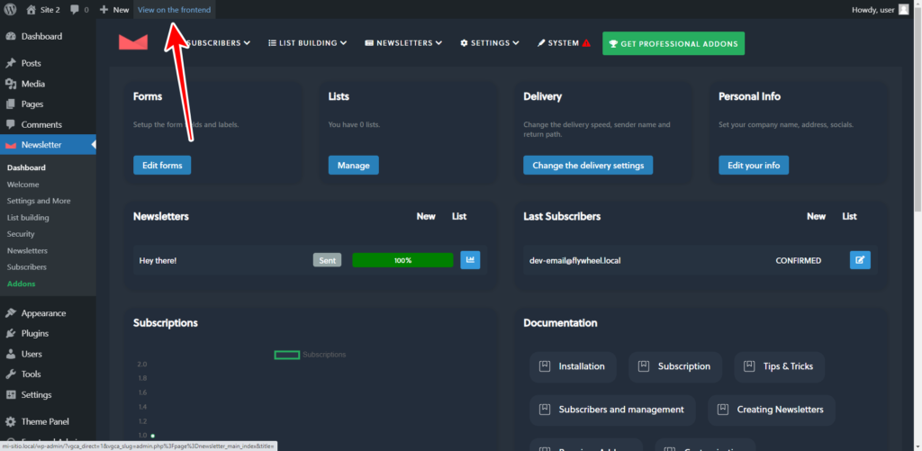 WP ERP - How to Show the Dashboard on the Frontend