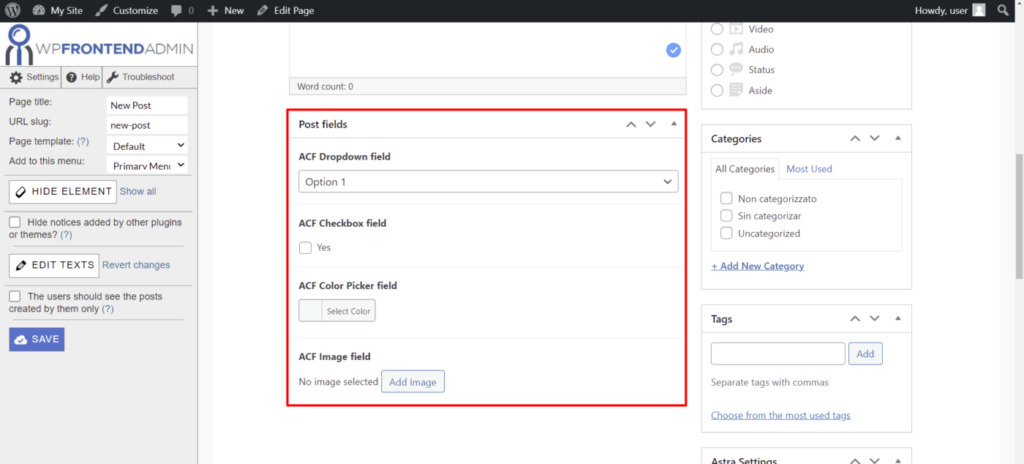 How to Manage Advanced Custom Fields on the Frontend