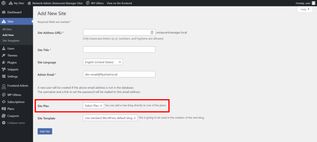 Lesson 10 – Set up the "Settings" page on the Frontend Dashboard