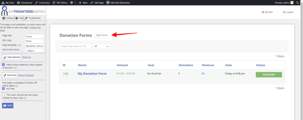 Lesson 6 - Display the GiveWP Donation Forms on the Frontend