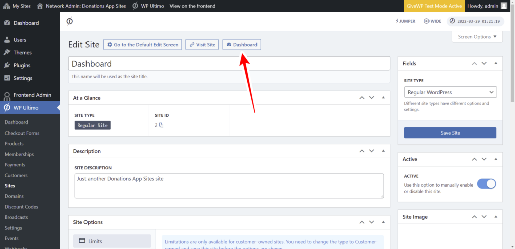 Lesson 12 - Add the Access Control Settings to the Frontend Dashboard