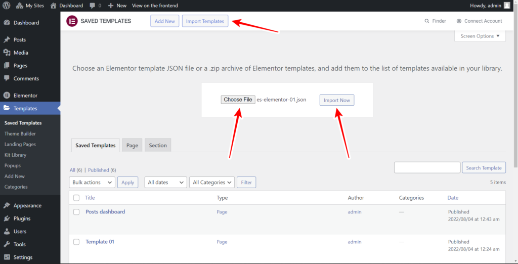 WordPress - Create a Dashboard for Authors with Elementor