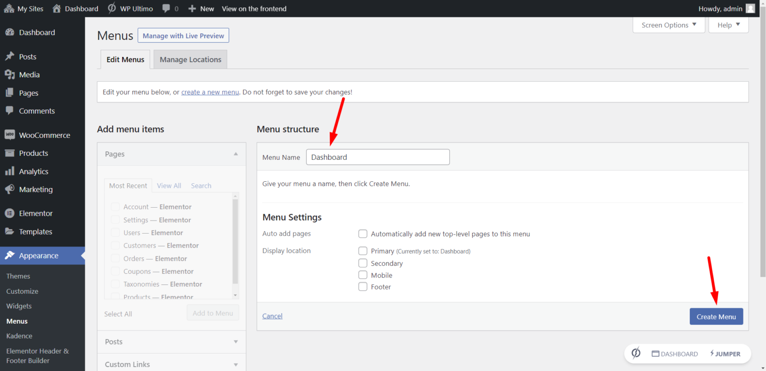 Lesson 4 - Set up the Frontend Dashboard Design - Free Course: WaaS ...
