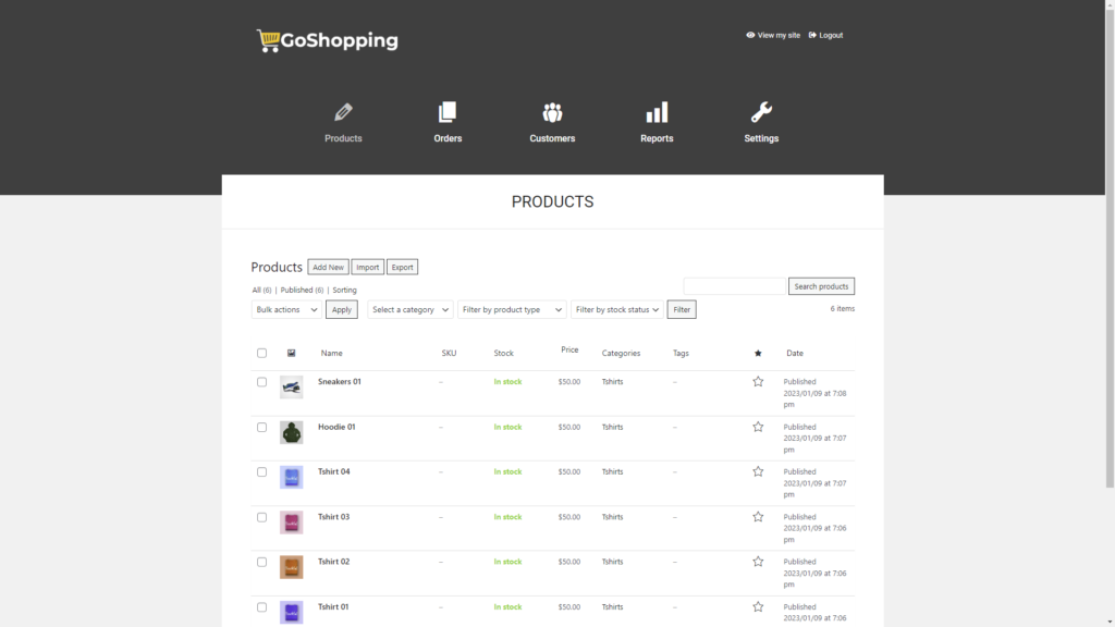 Frontend Dashboard Designs for WordPress - WP Frontend Admin