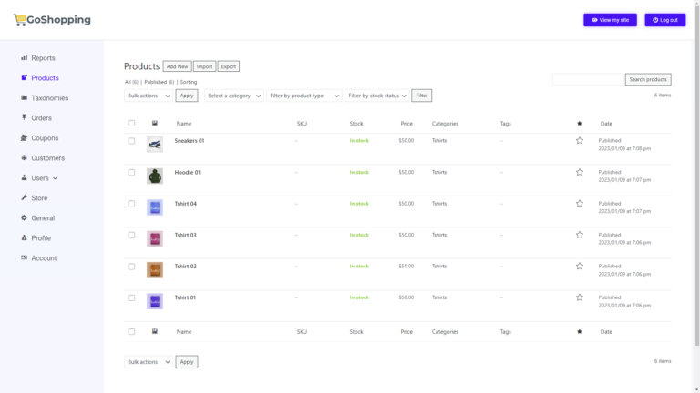 Frontend Dashboard Designs For Wordpress Wp Frontend Admin