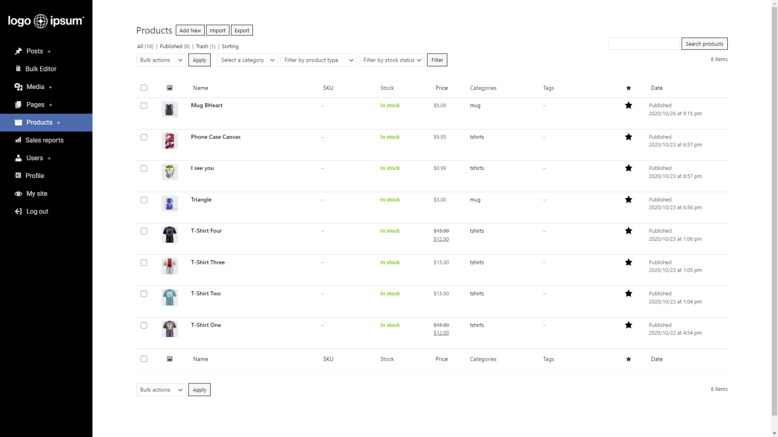 Frontend Dashboard Designs for WordPress - WP Frontend Admin
