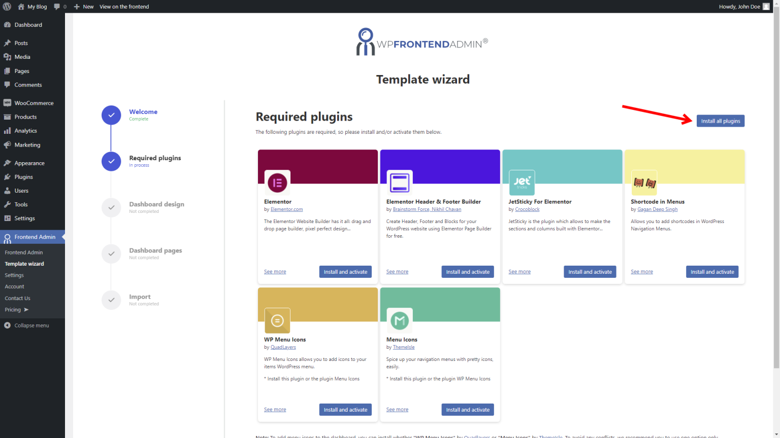 Wordpress Build A Frontend Dashboard In 5 Minutes Or Less