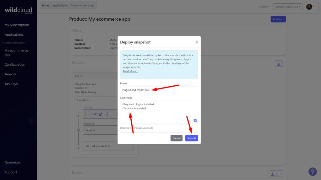 Lesson 3 Create Tenant Roles And Deploy The Version Wp Frontend Admin