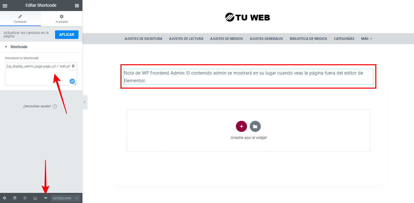 WordPress - Cómo Crear un Frontend Dashboard con Elementor