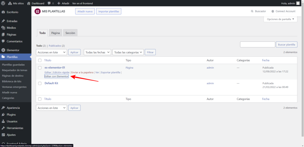 WordPress - Cómo Crear un Frontend Dashboard Personalizado con Elementor