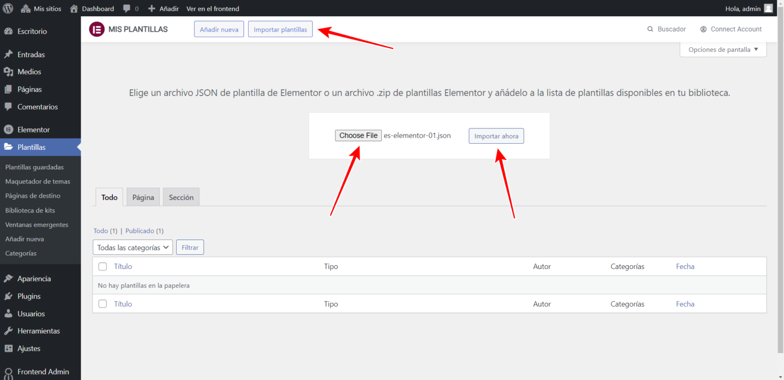 WordPress - Cómo Crear un Frontend Dashboard Personalizado con Elementor